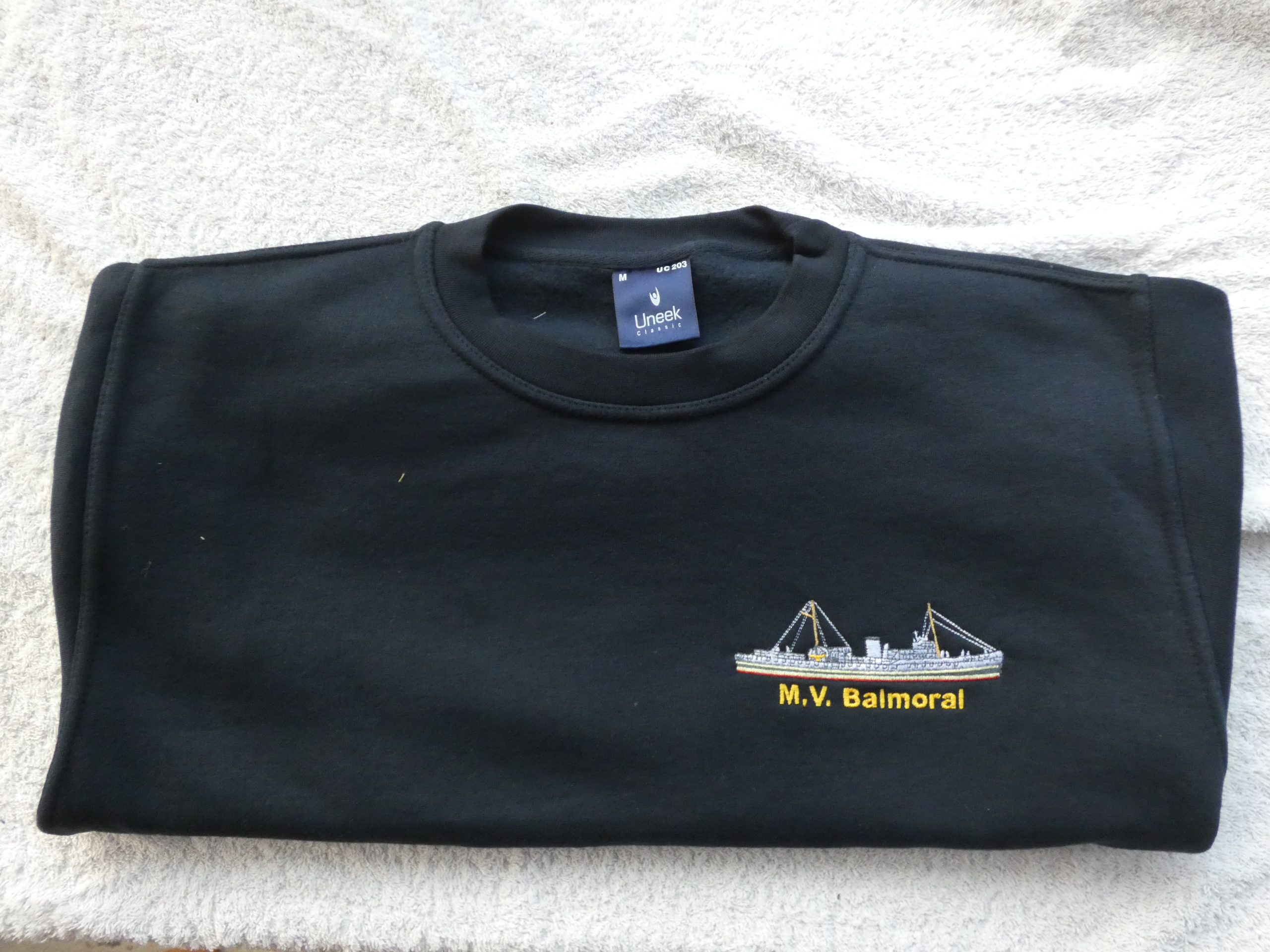 XL BALMORAL EMBRROIDERED SWEATSHIRT – The Balmoral